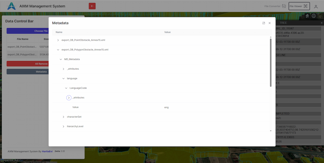 AIXM Management System